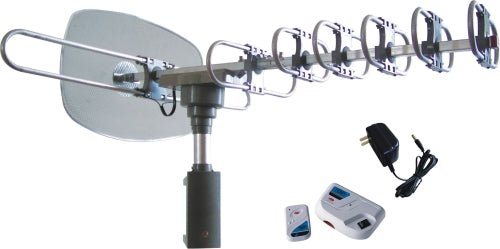 Remote Controlled Rotating Outdoor TV Antenna with 10m 3C-2V Coaxial C ...
