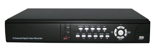 9 Channel DVR w/Audio/120 FPS/remote control/USB backup/Network – Digiwave